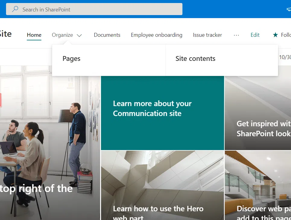 The SharePoint Online Quick Launch Navigation Menu 2025