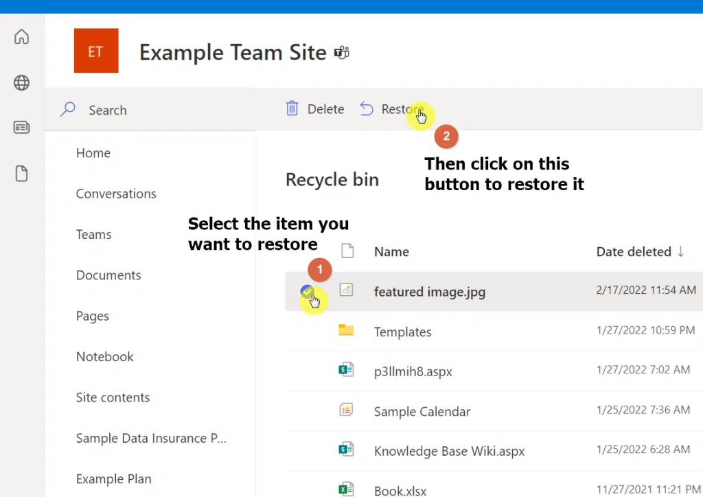 SharePoint Deleted File, Recycle Bin: Know Everything Now