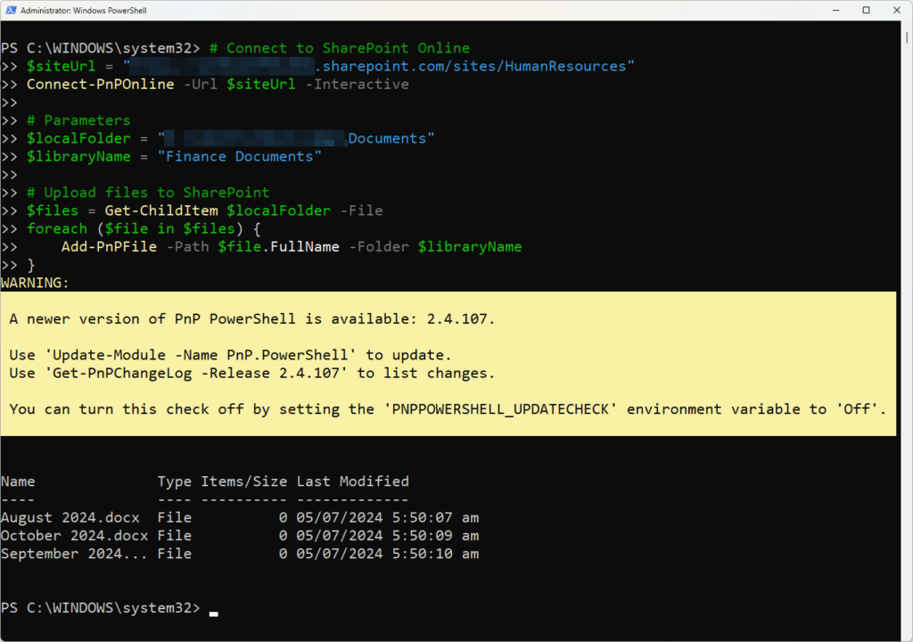 How to Bulk Upload Files to SharePoint Using PowerShell