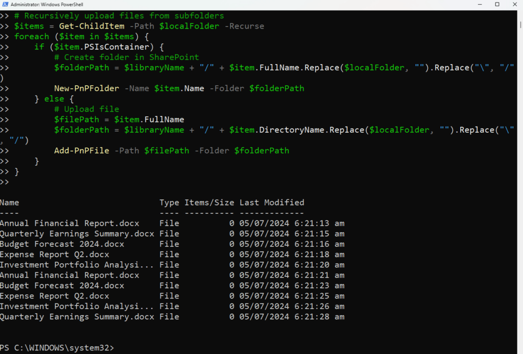 How to Bulk Upload Files to SharePoint Using PowerShell