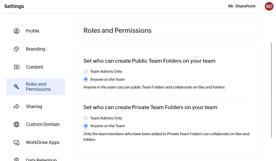 SharePoint vs Zoho WorkDrive: Which Is Better for Team Collaboration?